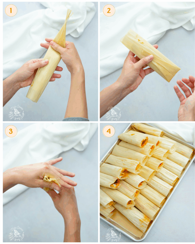 Easiest Way to Wrap a Tamal - Villa Cocina