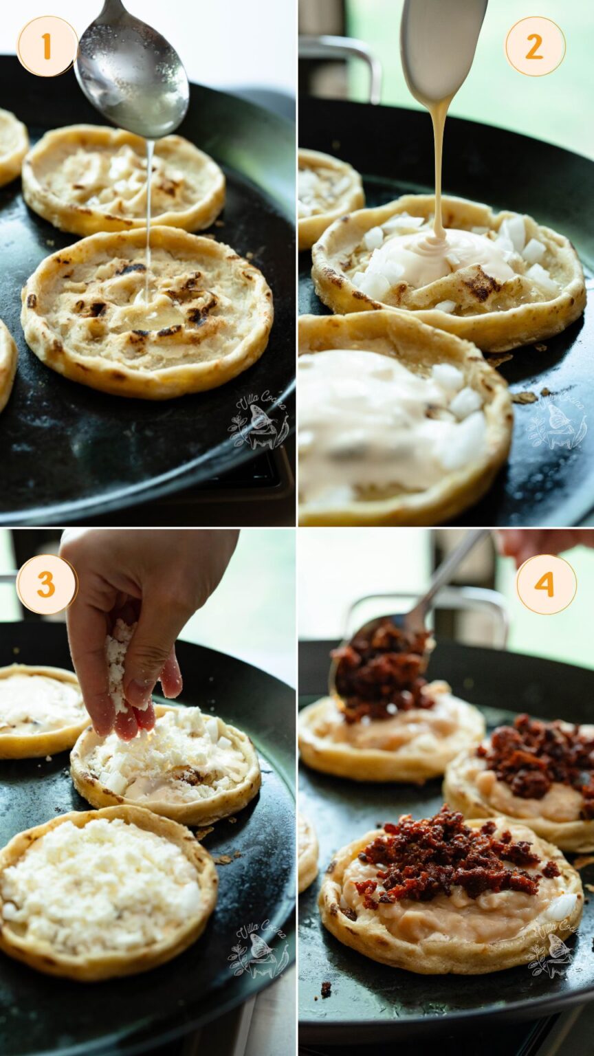 Mexican Sopes - Villa Cocina