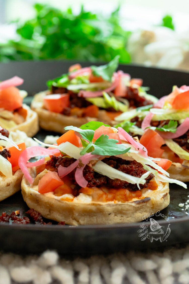 Mexican Sopes - Villa Cocina