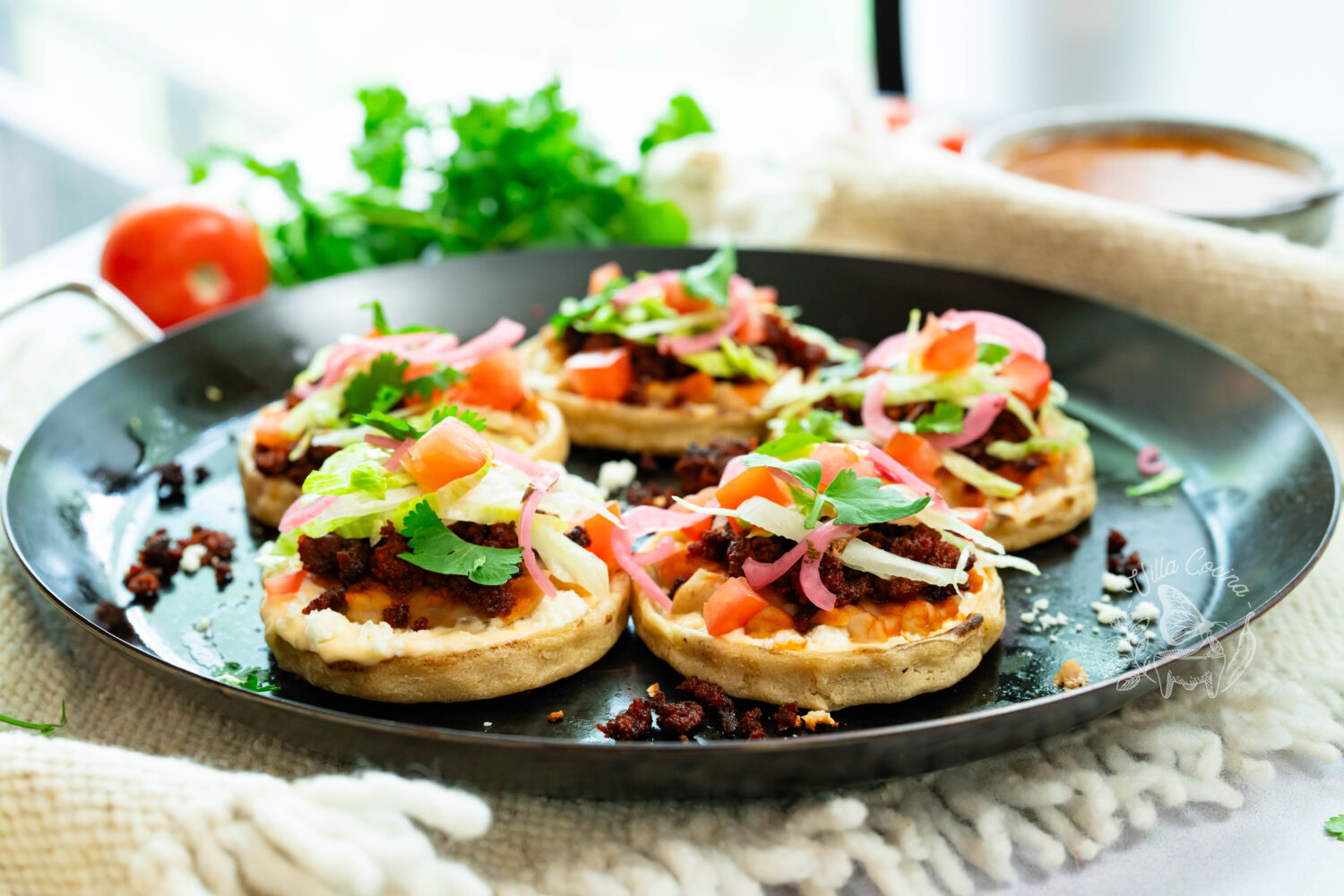 Mexican Sopes - Villa Cocina