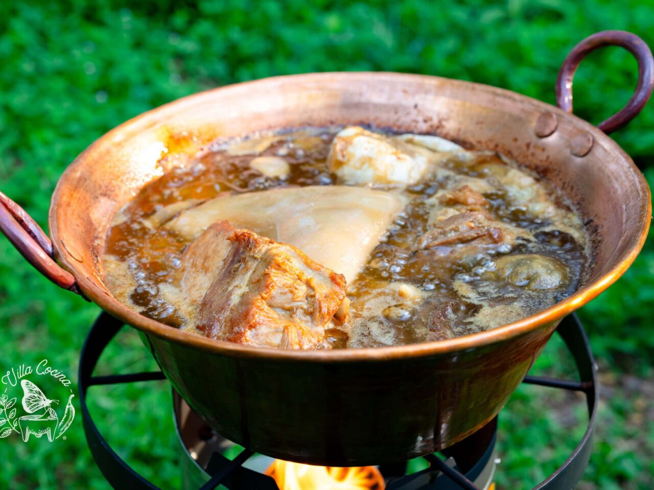 Salsa Macha Onions - Villa Cocina