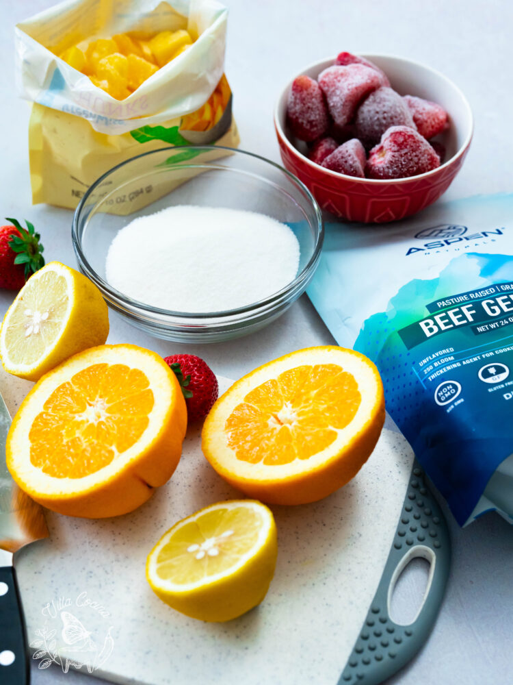 Jello Fruit Cake - Villa Cocina