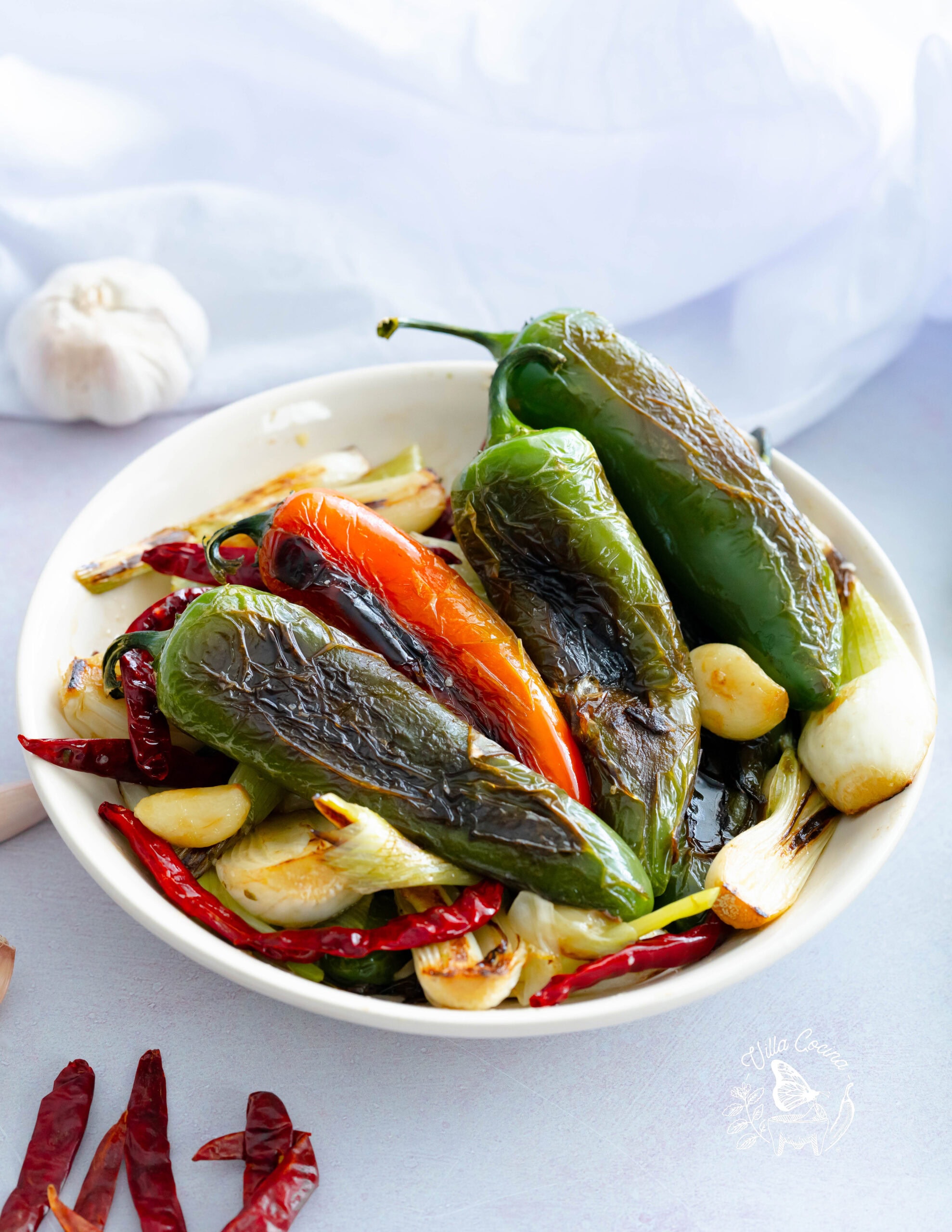 Chiles Toreados - Villa Cocina